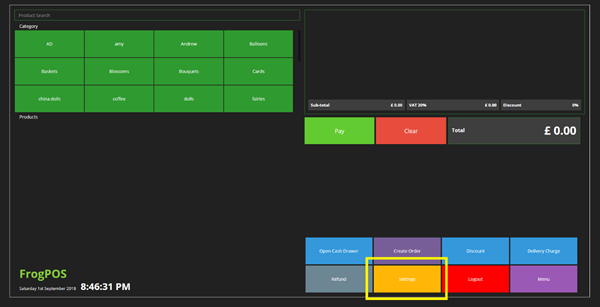 Payment Sense Integration – Floral Frog Knowledge Base